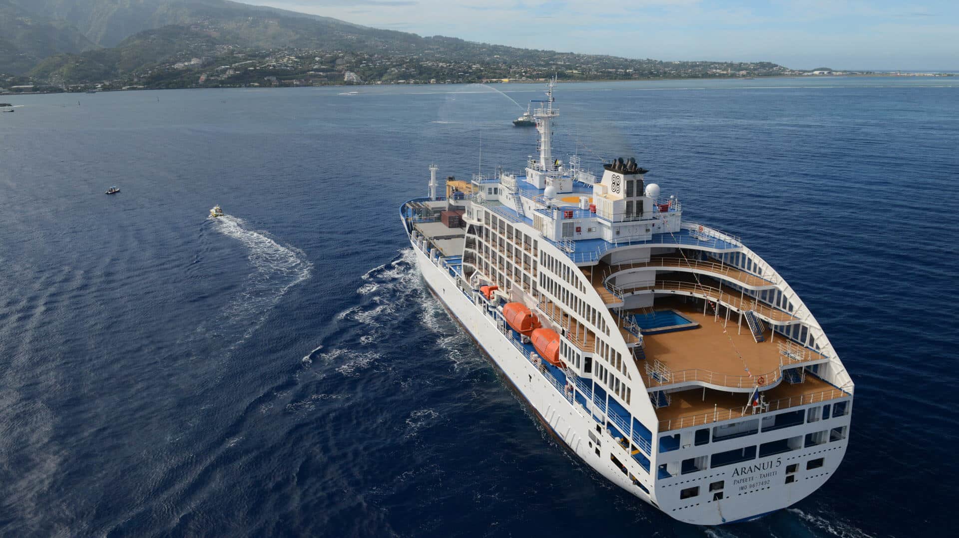 Aranui 5 vessel - Tahiti and the Marquesas cruising - Steppes Travel