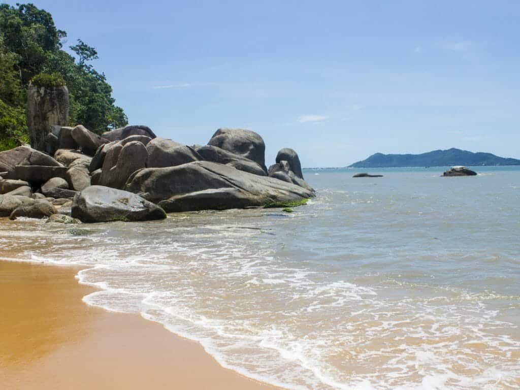 Santa Catarina Brazil Beaches Armacao Beach In Florianopolis, Santa